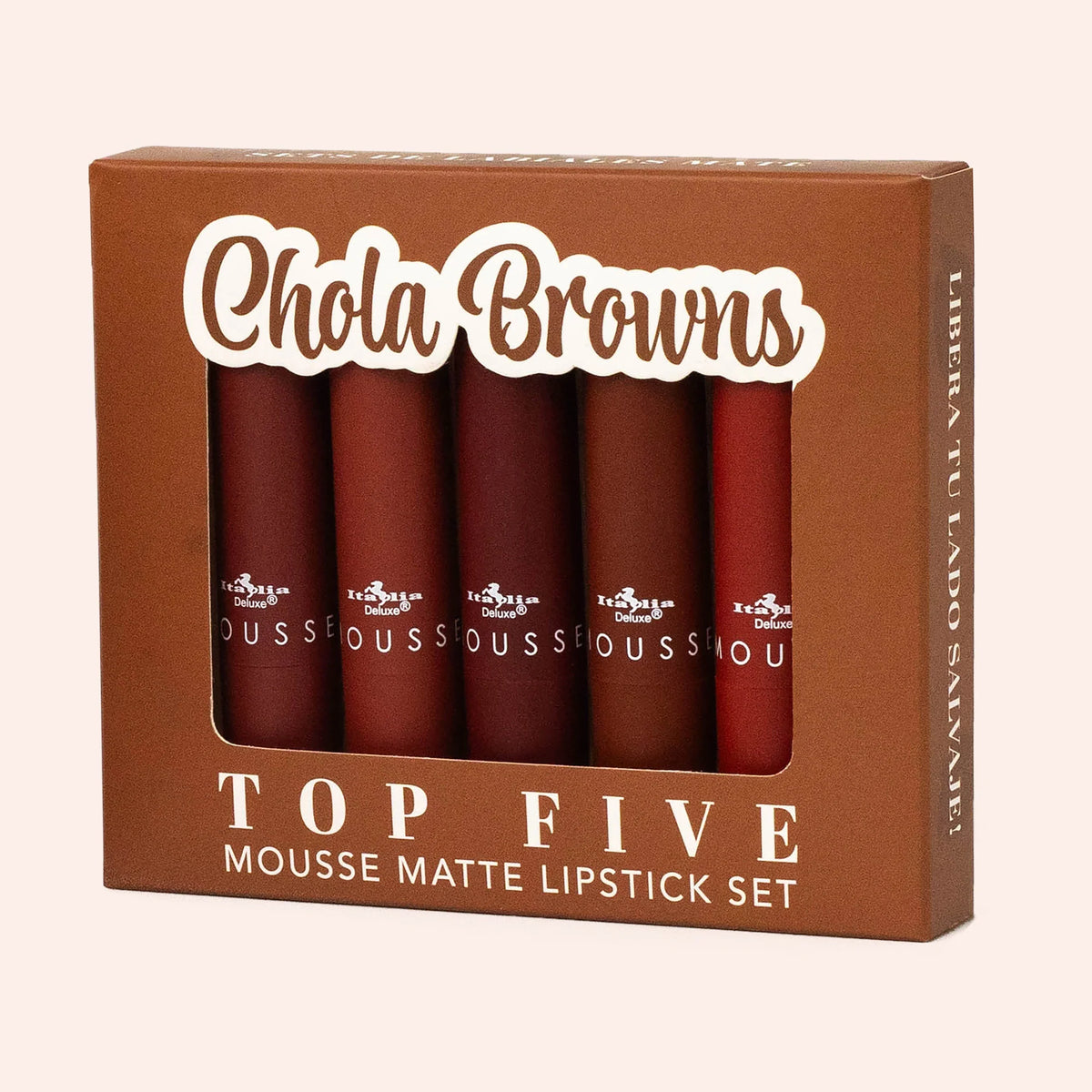 Mousse Matte Lipstick Top Five Set Italia Deluxe – Mi Musa